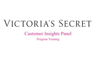 Official panel training | PPTX