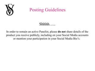 Official panel training | PPTX