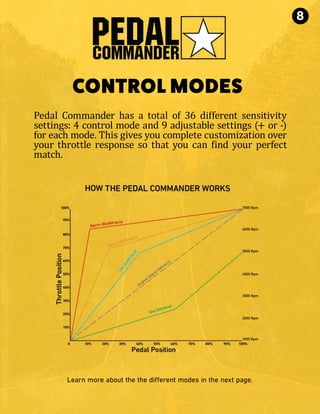 Pedal Commander User Guide | PDF