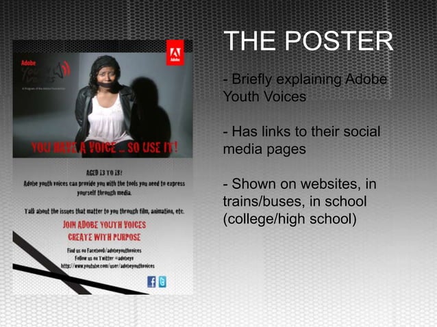 Adobe Youth Voices - ABC Advertising Campaign | PPT
