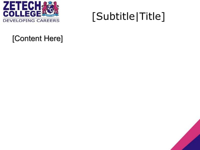 Official power point slides | PPT