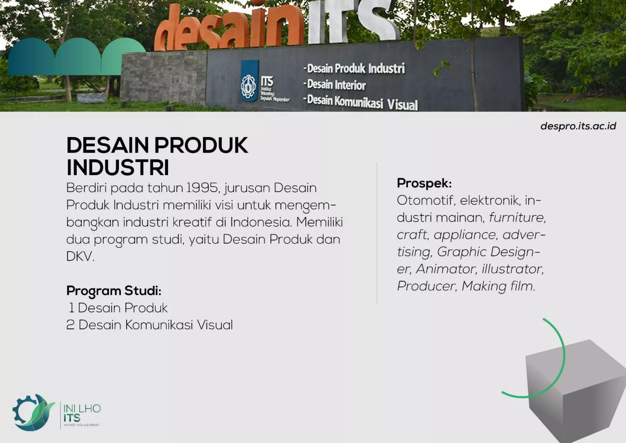 Official Presentation Material of Ini Lho ITS - 2016 | PPTX