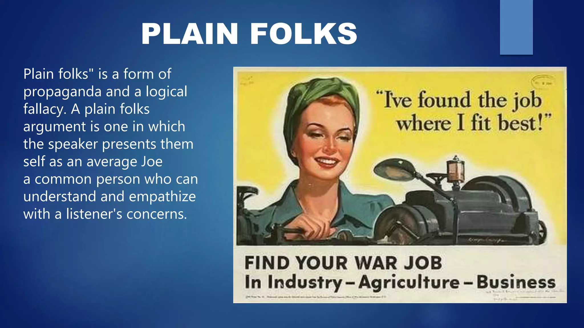 Propaganda techniques | PPTX