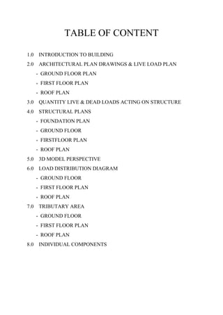 BUILDING STRUCTURE PROJECT 2 OFFICIAL REPORT | PDF