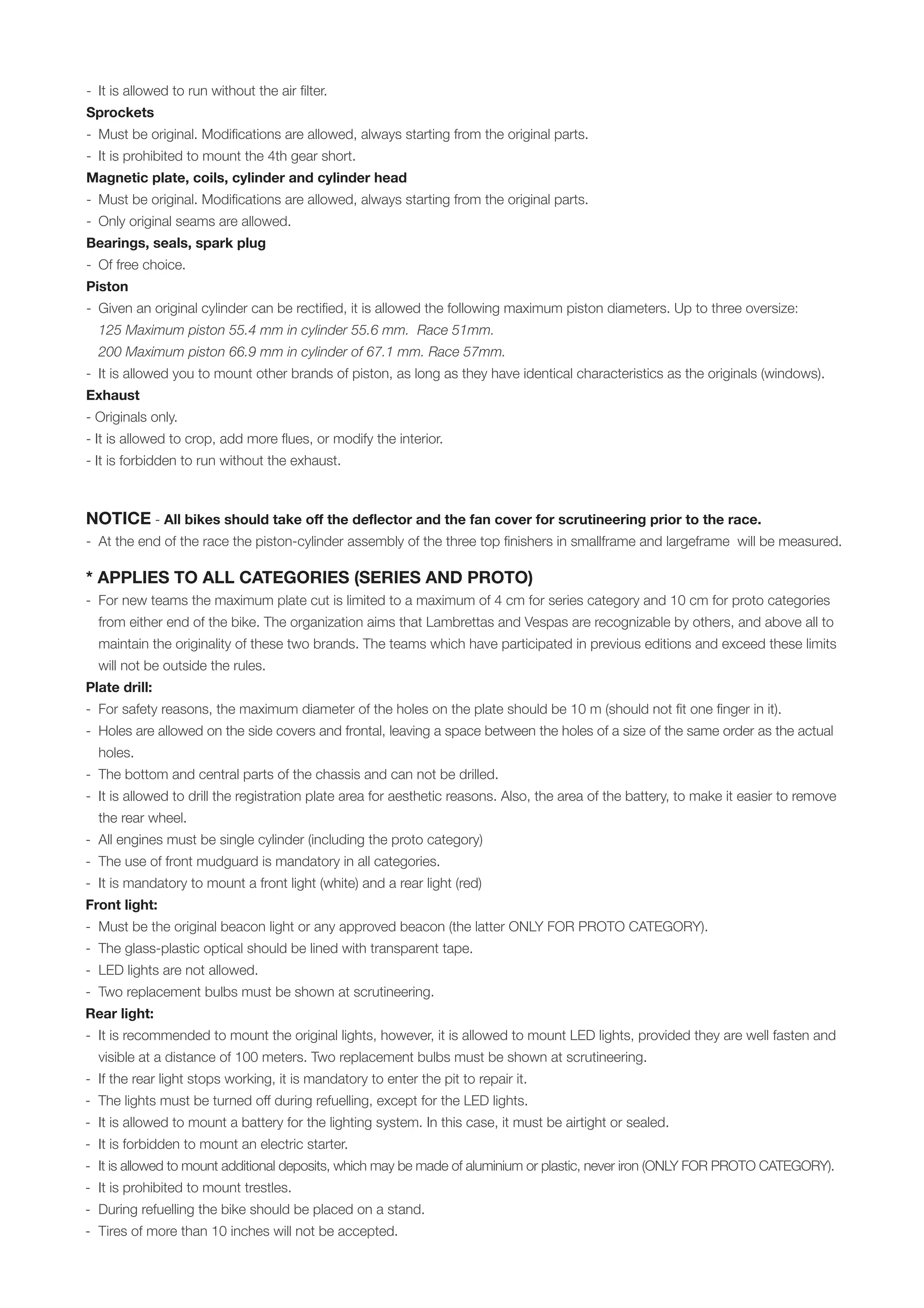 Official rules | PDF