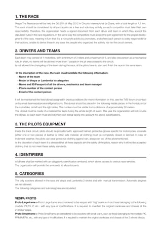 Official rules | PDF