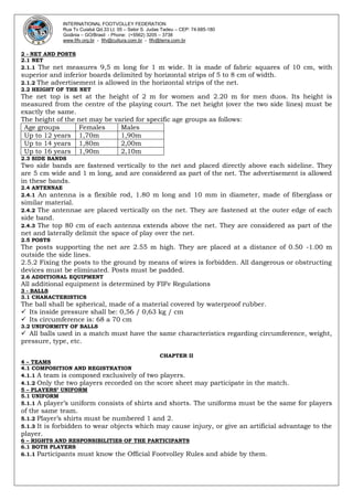 Official rules | PDF