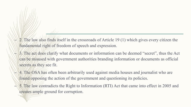 Official Secret Act and Copy Right Act.pptx - Elseena Joseph | PPTX ...