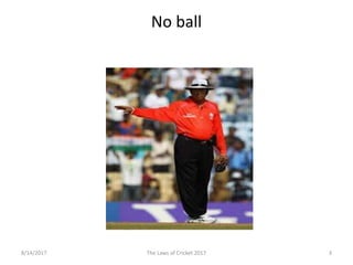 Official signals in cricket | PPTX