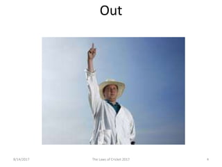Official signals in cricket | PPTX