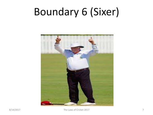 Official signals in cricket | PPTX