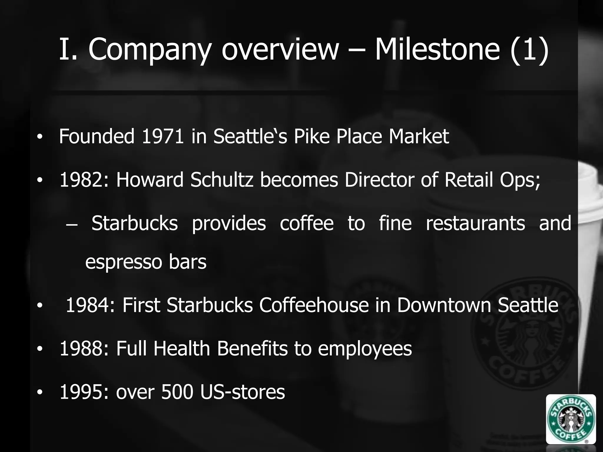 Starbucks - PESTLE ANALYSIS | PPTX