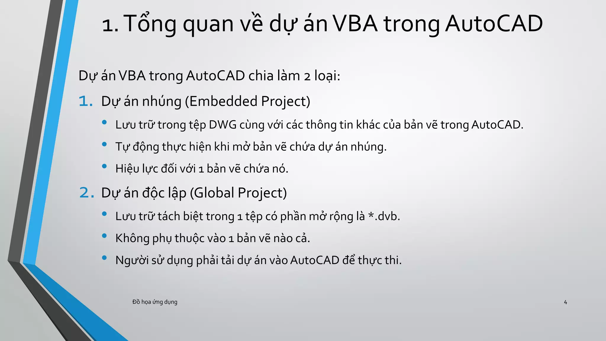 VBA for AutoCAD | PPT