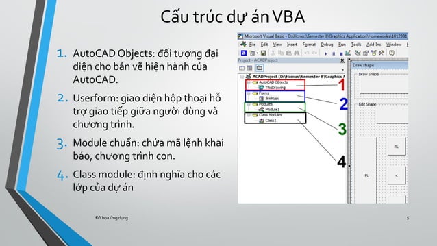 VBA for AutoCAD | PPT