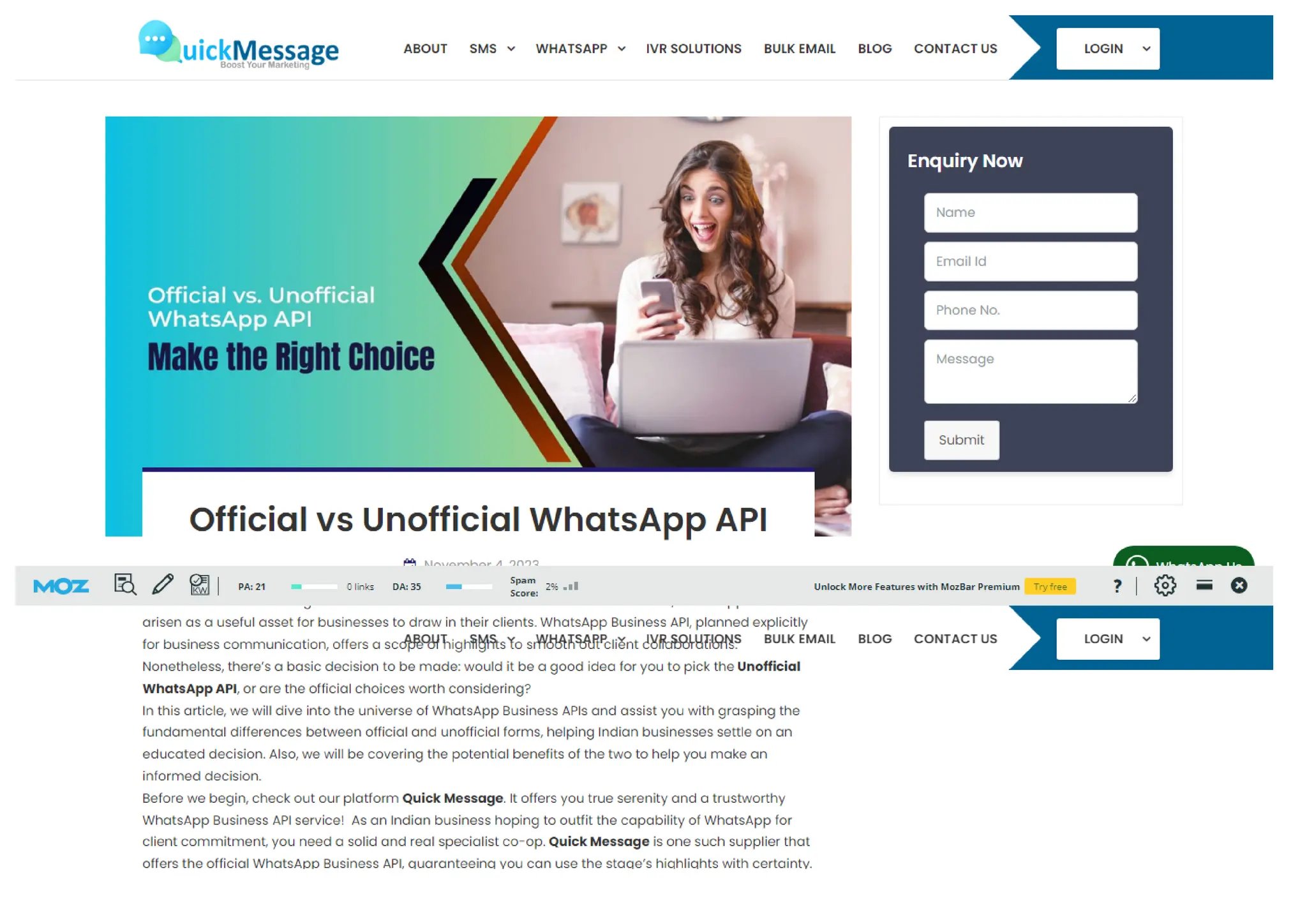 Official vs. Unofficial WhatsApp API Security and Compliance | PPT