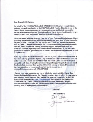 Official welcome aboard package | PDF