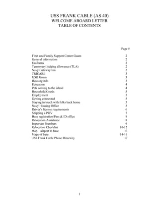 Official welcome aboard package | PDF