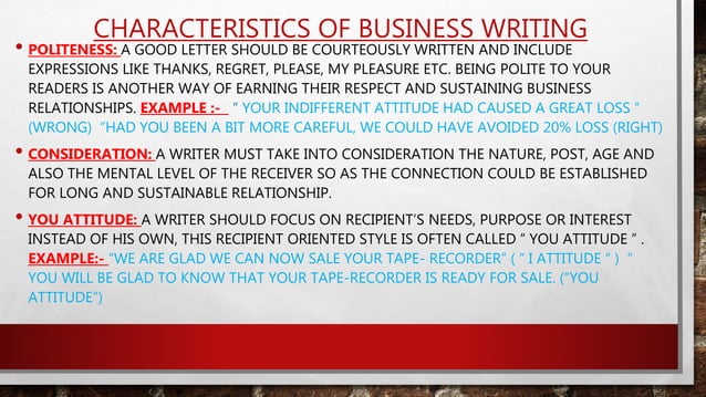 Official writing | PPT