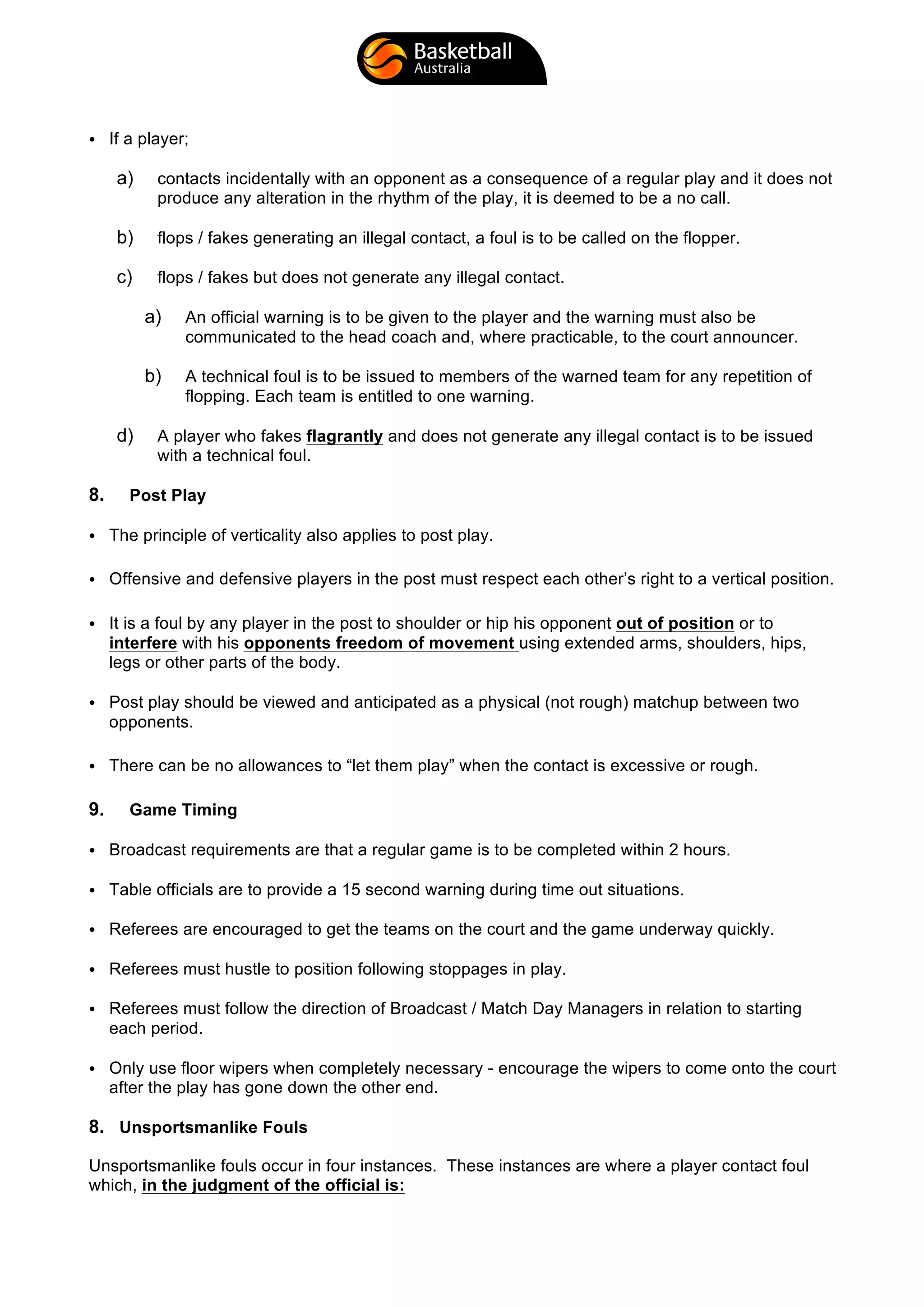 Officiating Guidelines For FIBA Referees | PDF