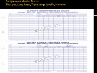 Officiating track and field events | PPTX