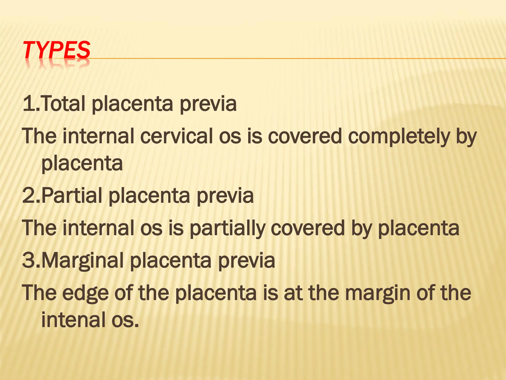 Placenta previa | PDF