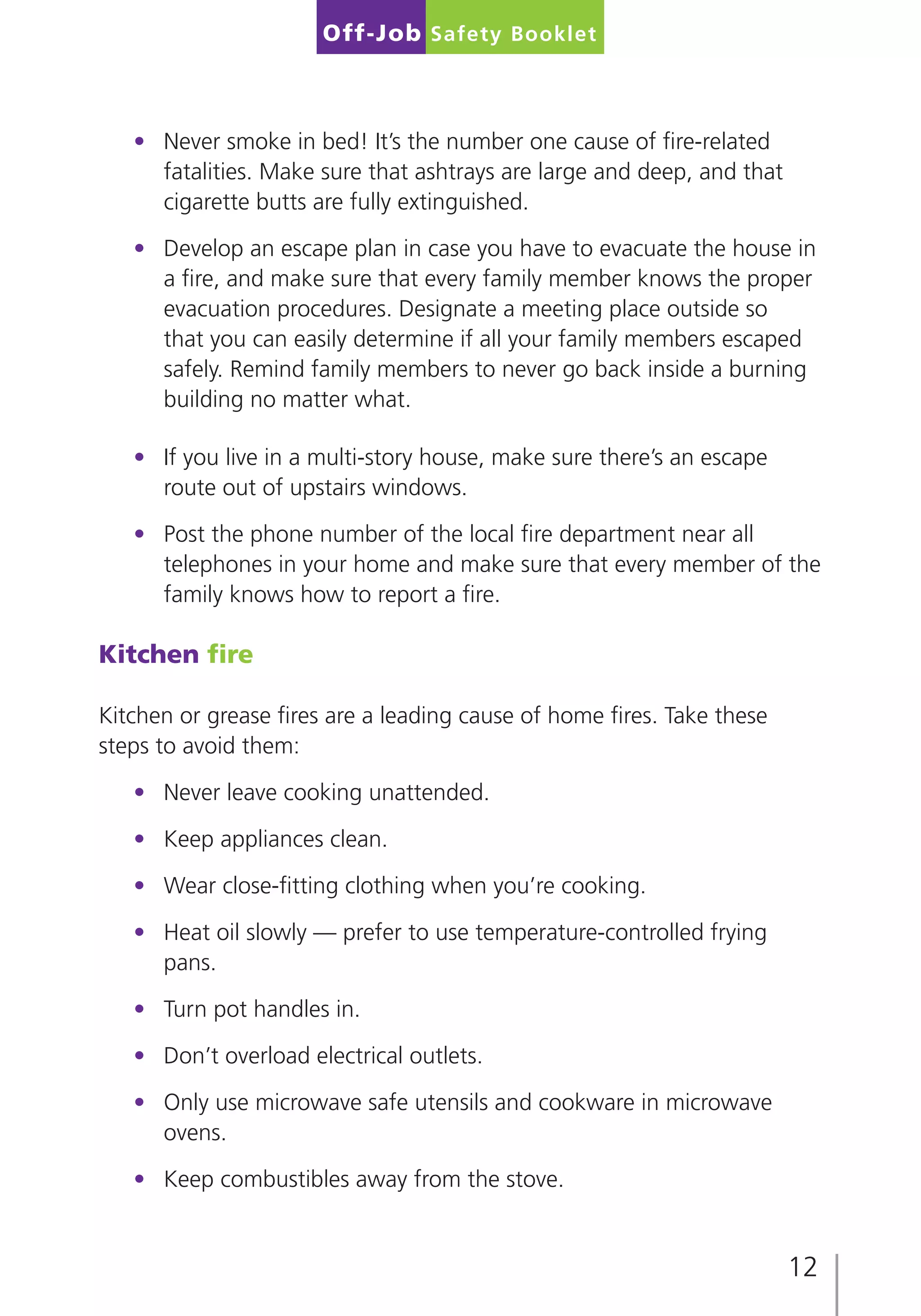 Off job safety english | PDF