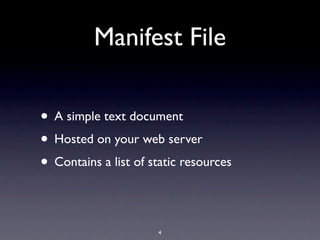 Offline Application Cache | KEY