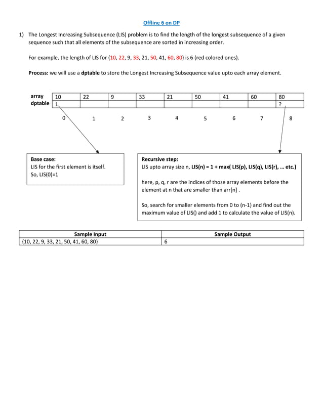DS & Algo 6 - Offline Assignment 6 | PDF