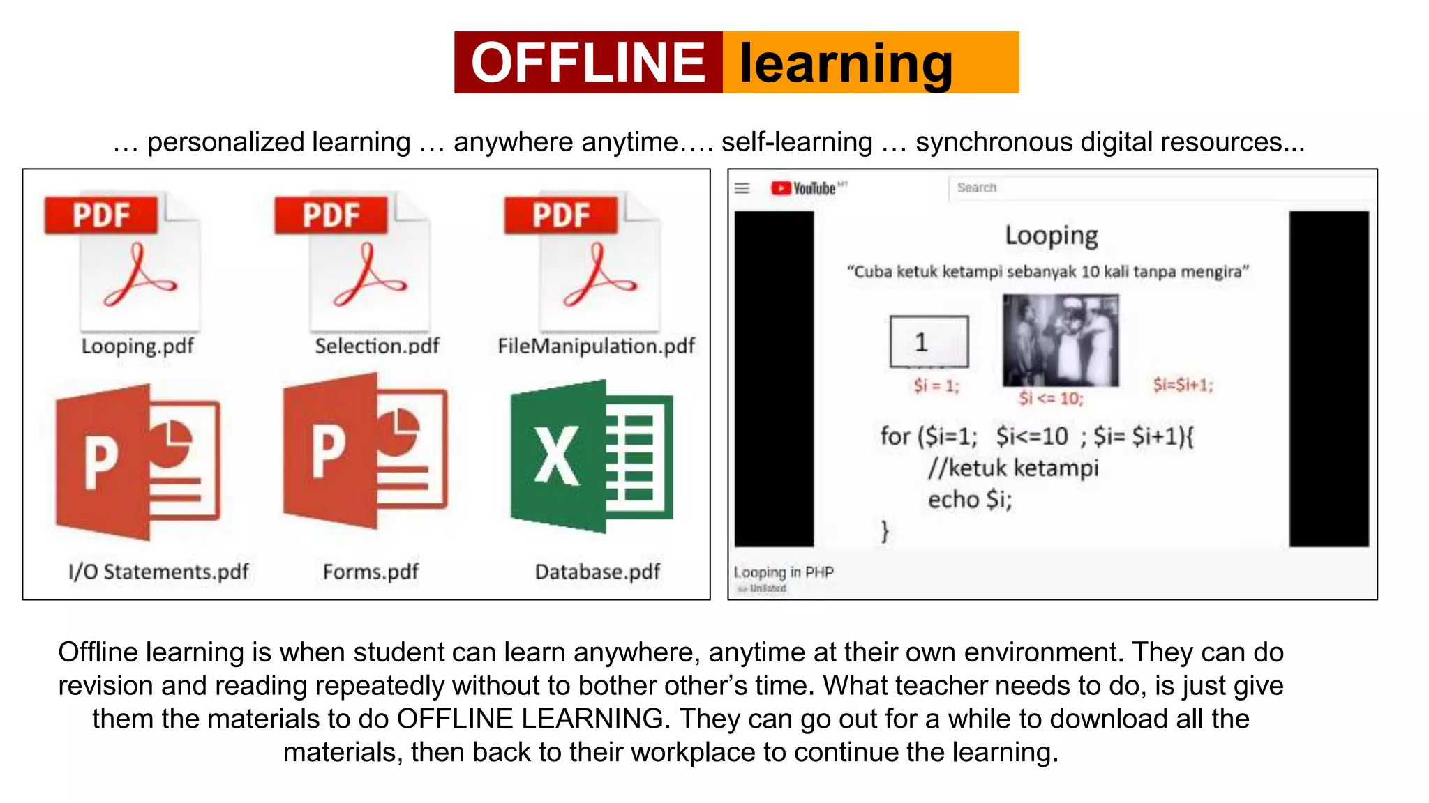 Offline learning | PPT