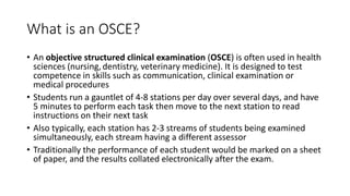 Offline Marking of Practical Exams using OSCEMark | PPTX | Educational ...