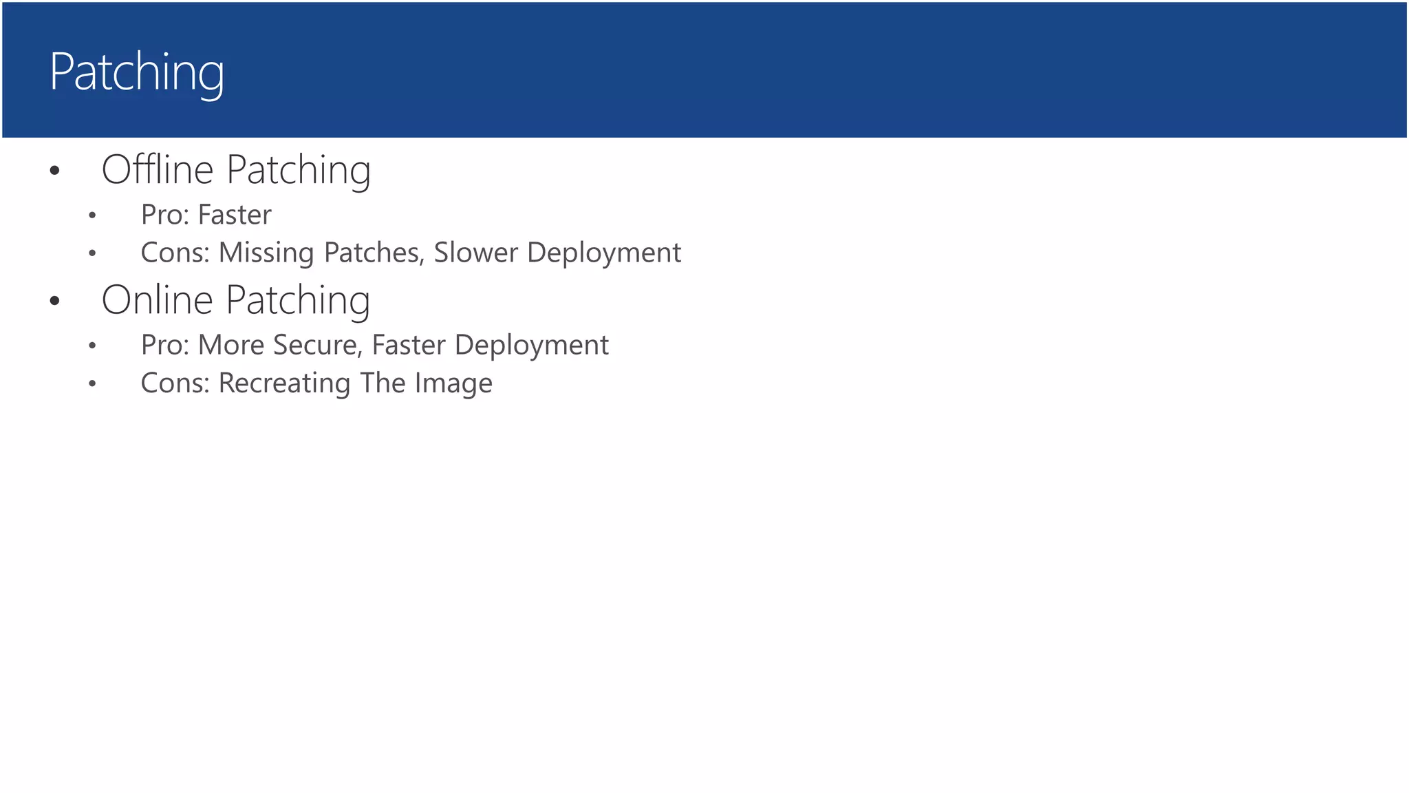 Microsoft Windows 10 Bootcamp - MDT Offline media | PPT
