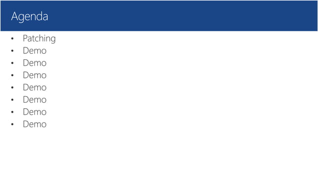 Microsoft Windows 10 Bootcamp - MDT Offline media | PPT