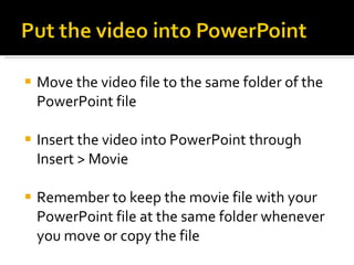 Offline powerpoint | PPT