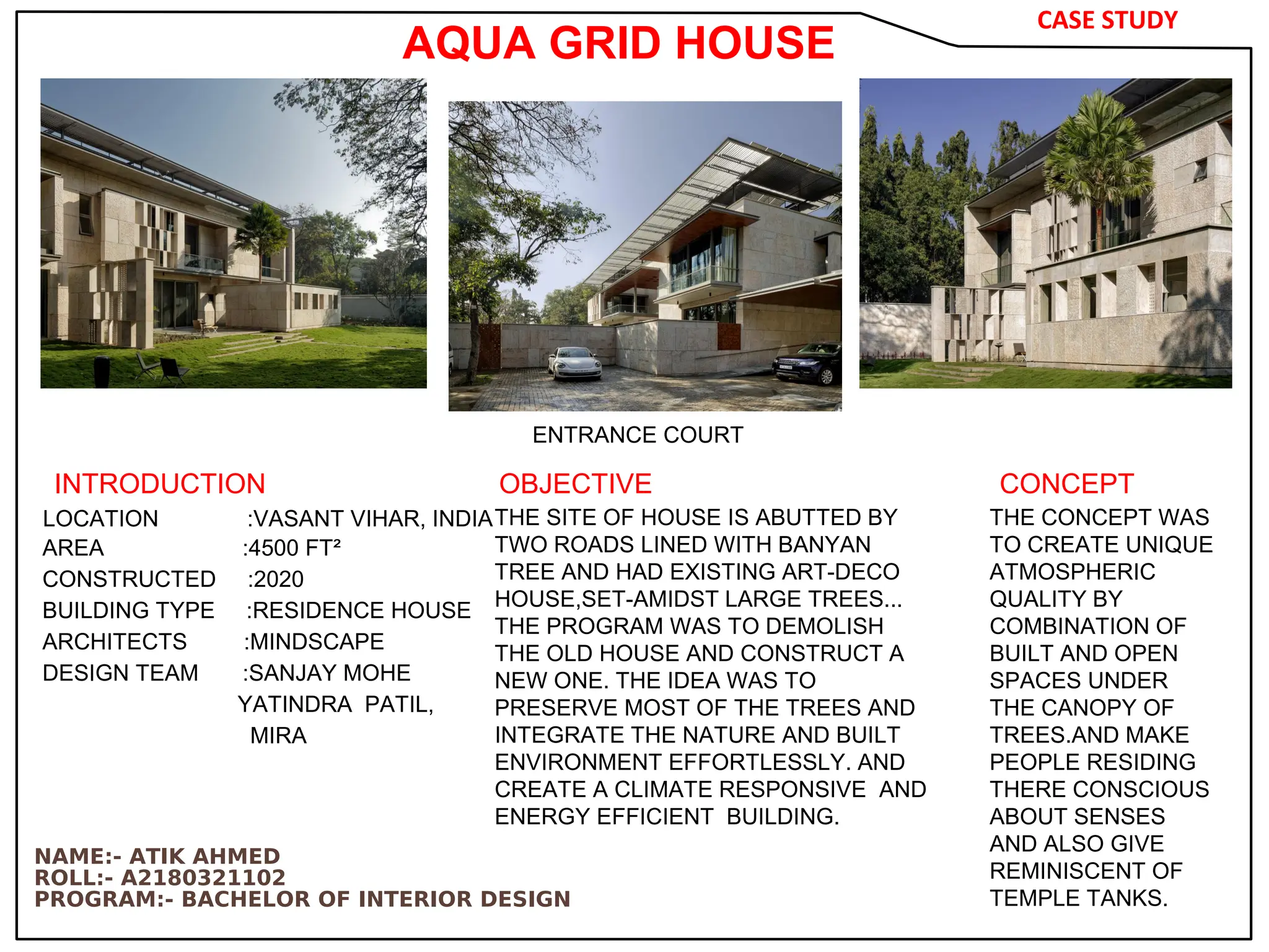 OFFLLINE RESIDENTIAL CASE STUDY IN INDIA | PDF
