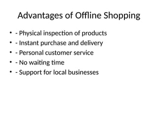 Offline_Shopping_Presentation.pptx....... | PPTX