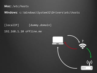 Offline Webapps | PPTX | Internet | Computing