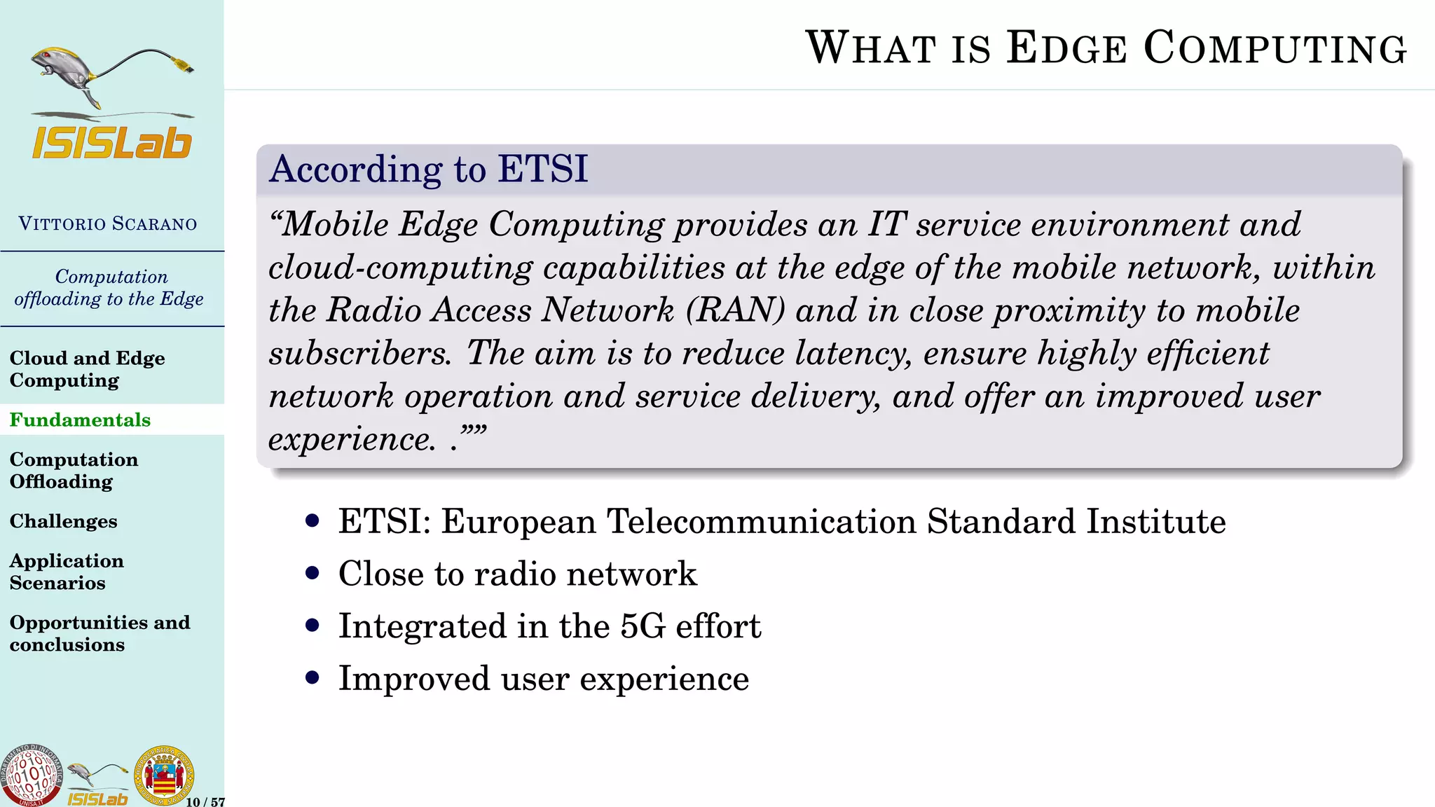 Offloading Computation to the Edge | PDF