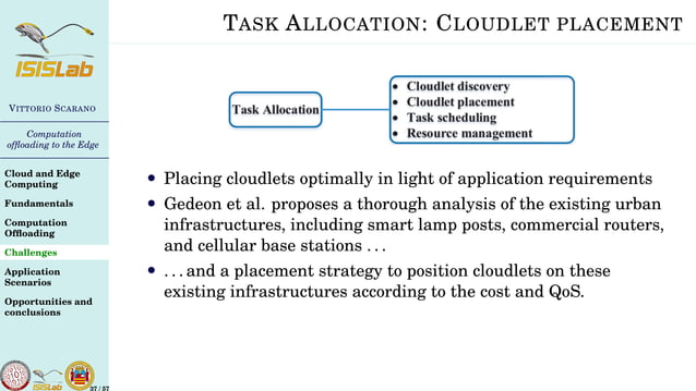 Offloading Computation To The Edge Ppt