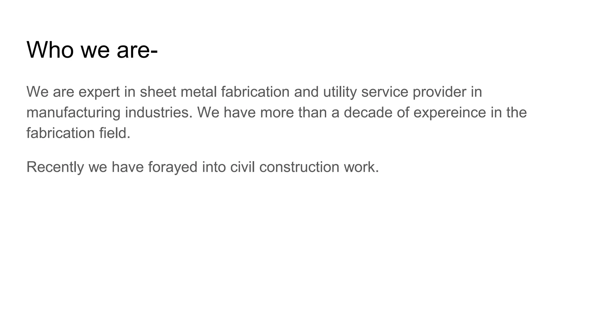 Sheet metal manufacturing companies in India| Fire fighting servicess ...