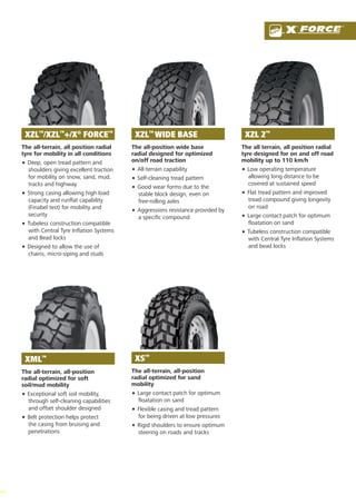 MICHELIN X® FORCE™ catalogue 2014 | PDF