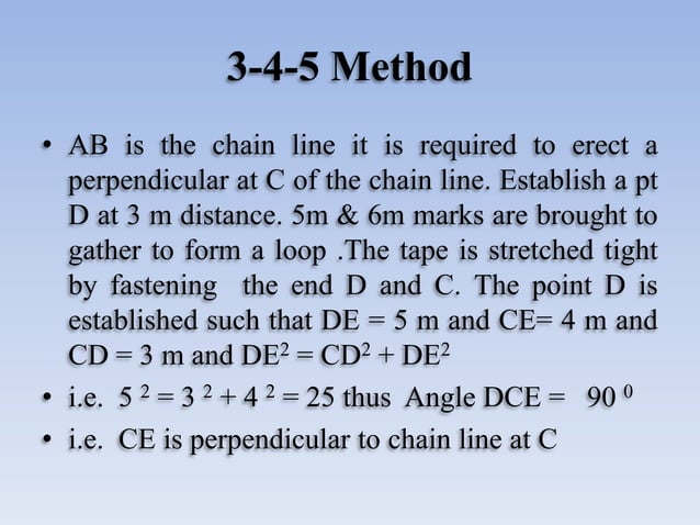 Perpendicular Offset | PPTX