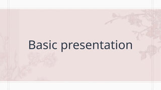 Offset template design powerpoint presentation | PPTX
