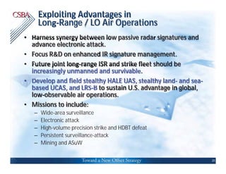 Center for Strategic and Budgetary Assessment's Robert Martinage on the ...
