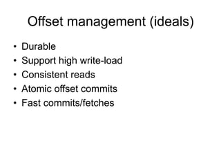 Consumer offset management in Kafka | PDF | Operating Systems | Computer Software and Applications