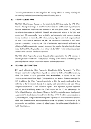 Offset Policy Guidelines DSMC Event July2012 | PDF