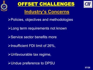 Defence Offset Challenges | PPTX