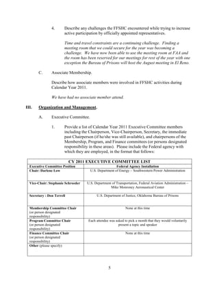 OFFSHC Annual Report 2011 | PDF