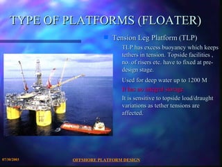 Offshore platform-design | PDF