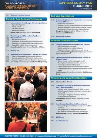 Offshore Accommodation and Access 2015 pdf | PDF