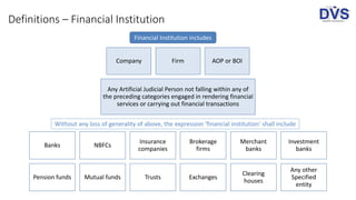 Offshore Banking Unit and IFSC: FEMA Perspective | PPTX